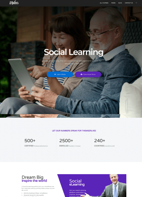 WordPress LMS – WPLMS Demos